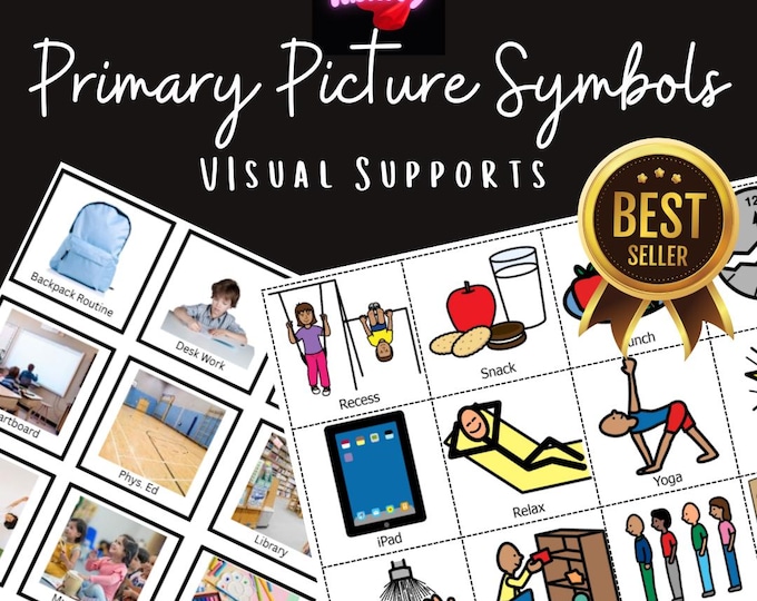 Primary Picture Symbols | Visual Communication for Daily Schedules ...