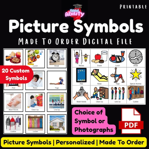 Boardmaker Symbols - Etsy Australia