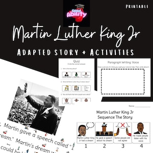 Black History Month Heroes | Martin Luther King Jr | Adapted Story ...