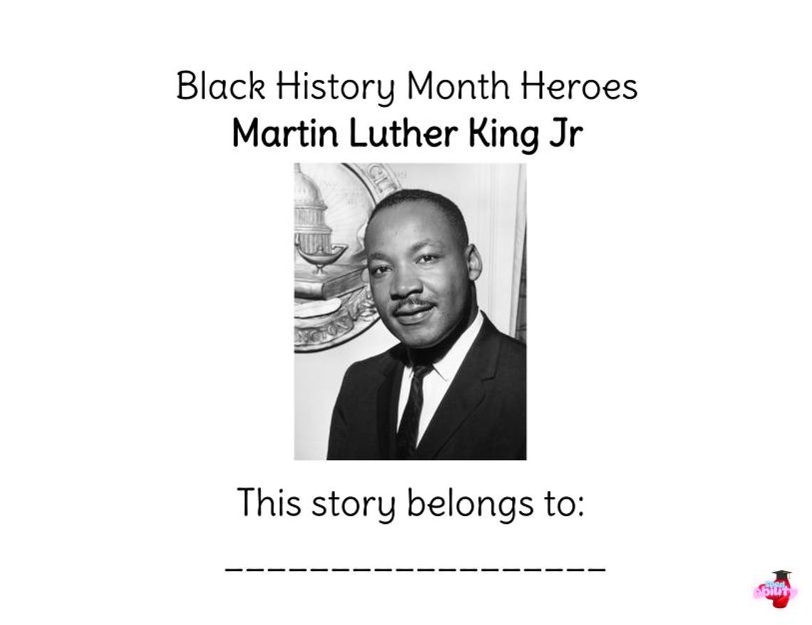 Black History Month Heroes | Martin Luther King Jr | Adapted Story ...