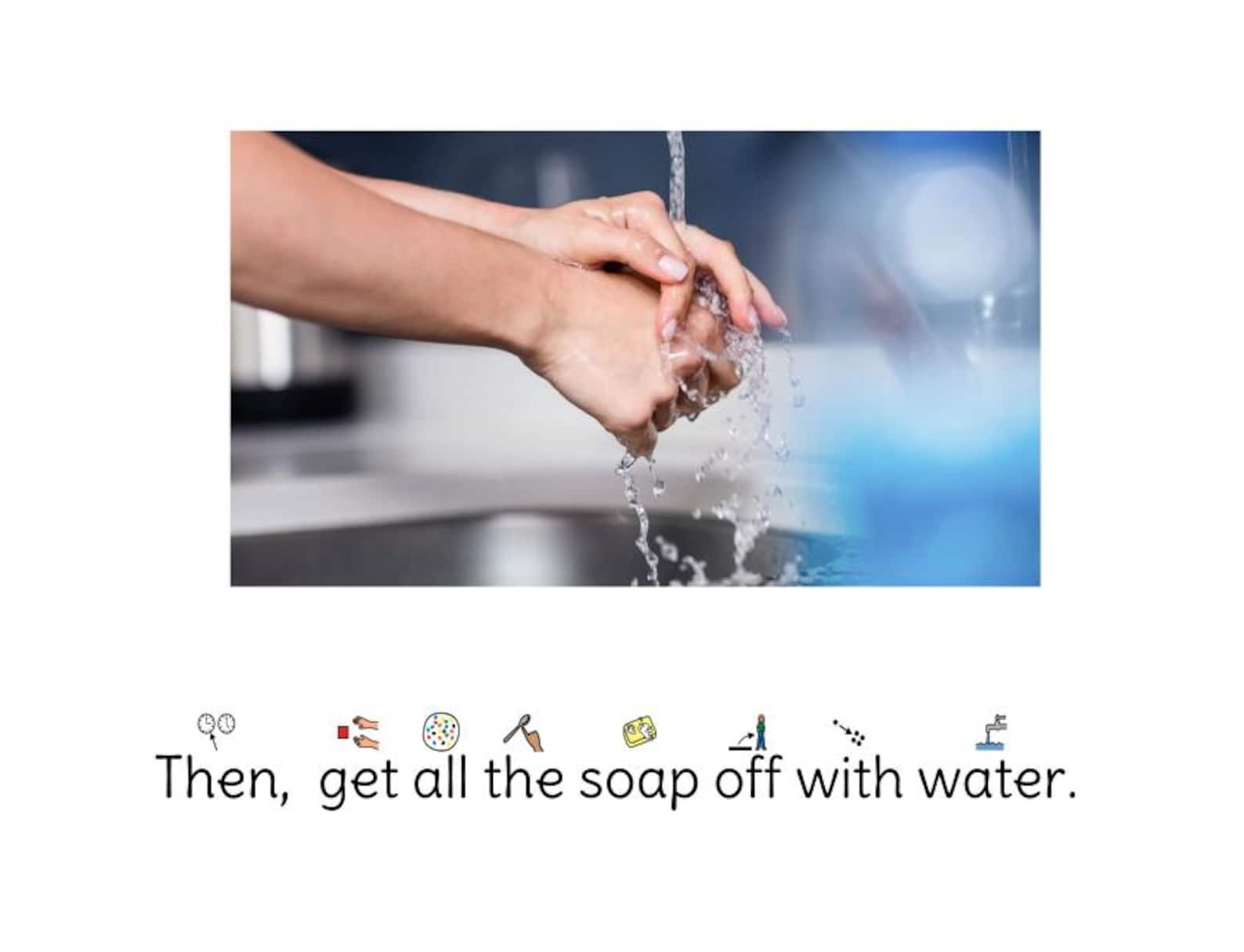 Washing Hands Sequencing Activity | Adapted Story | 8 Steps Visual ...