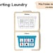 FILE FOLDER Activity | Life Skills | Sorting Laundry by Color | Special ...