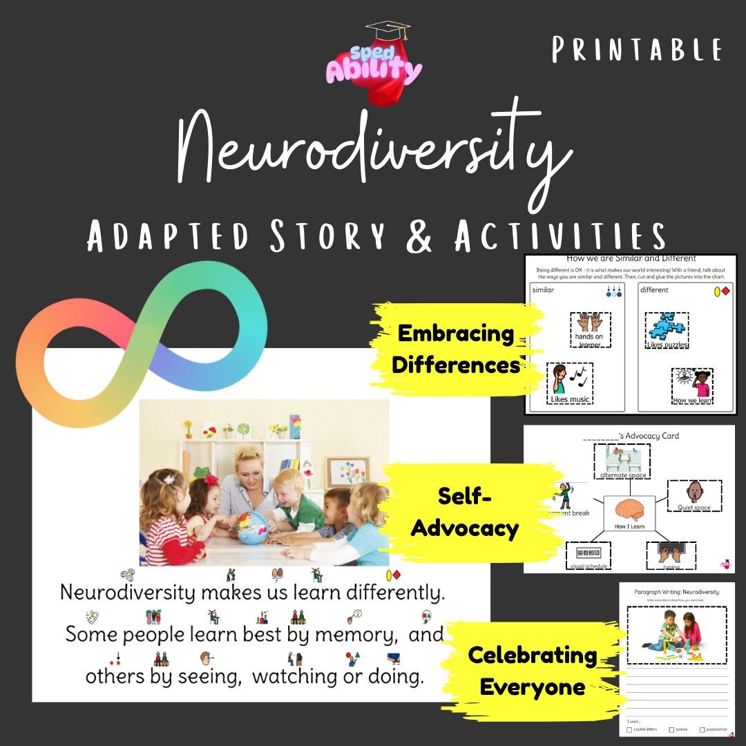 Neurodiversity Adapted Story & Activities | Inclusion Resource ...