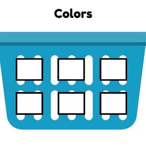 FILE FOLDER Activity | Life Skills | Sorting Laundry by Color | Special ...