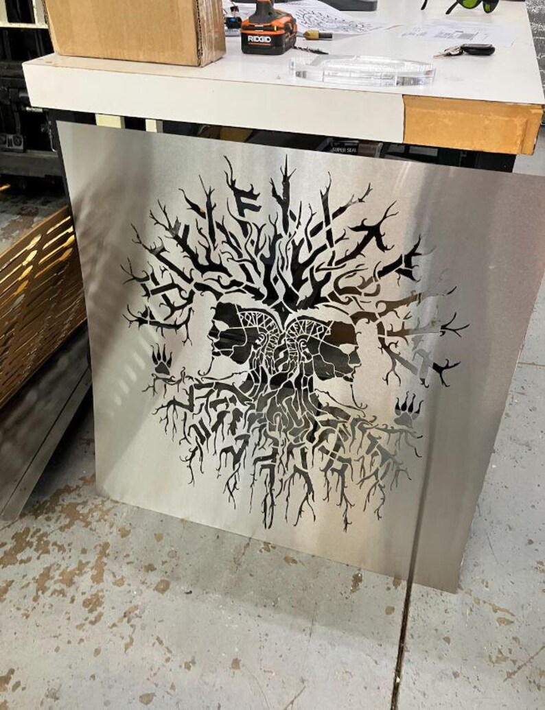 Custom CNC Laser Cutting: Metal Signs, Wall Art & Engraving - Etsy