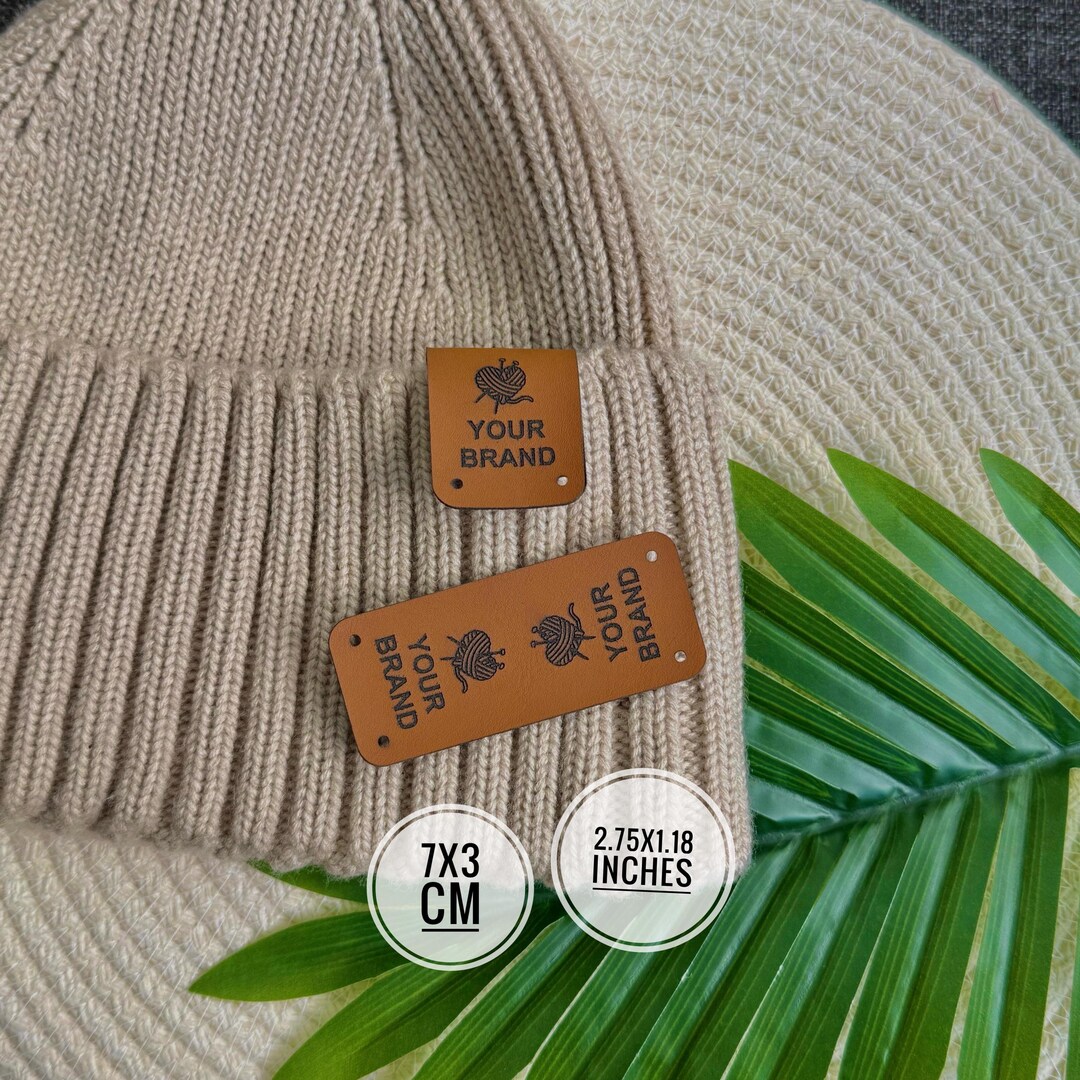 Personalized Faux Leather Labels: Custom Engraved Tags for Handmade ...