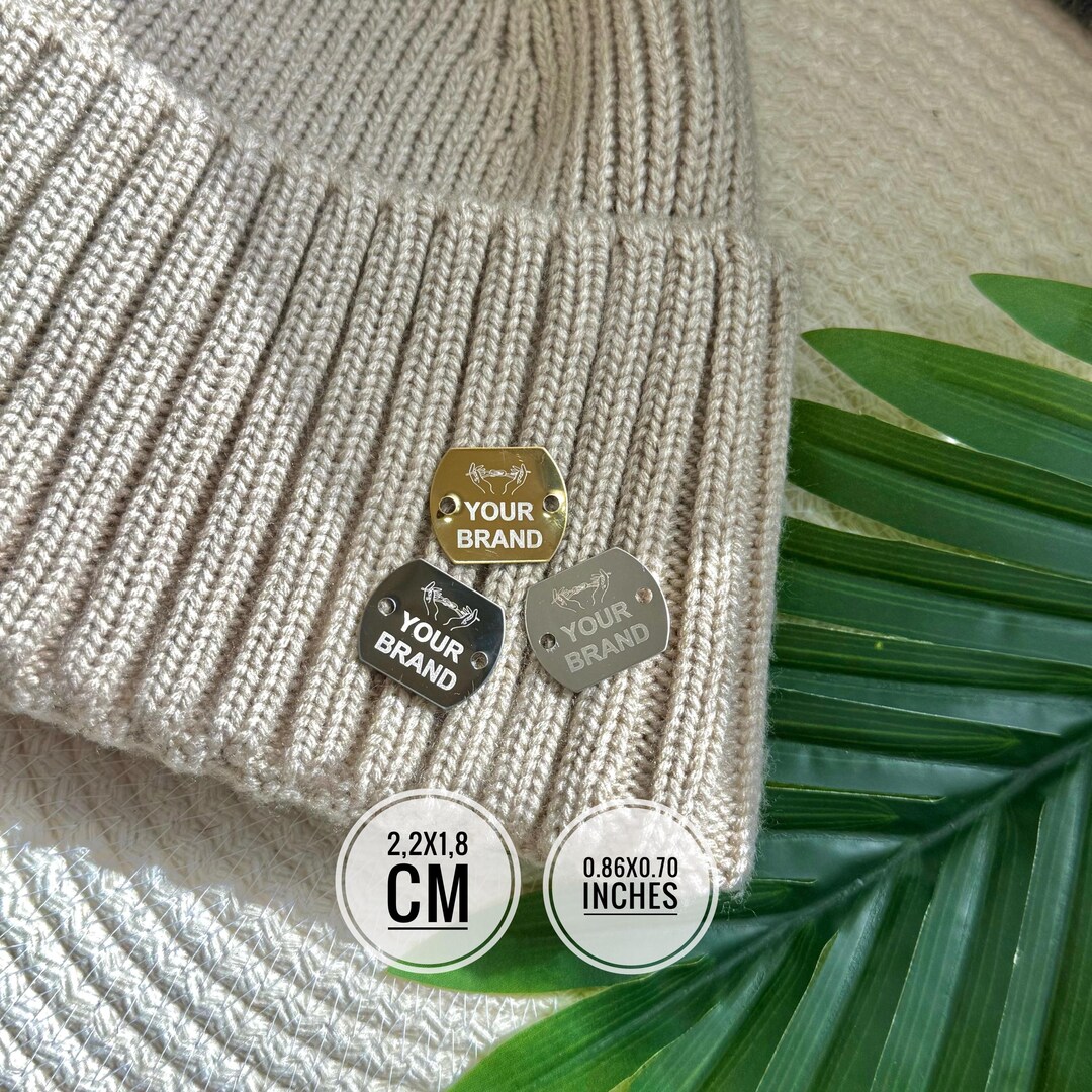 Personalized Engraved Stainless Steel Labels for Products, Clothing ...