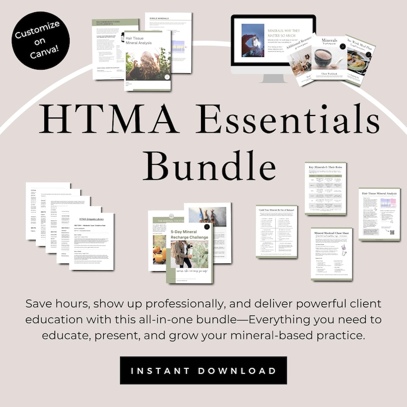 Mineral Label Template - Etsy