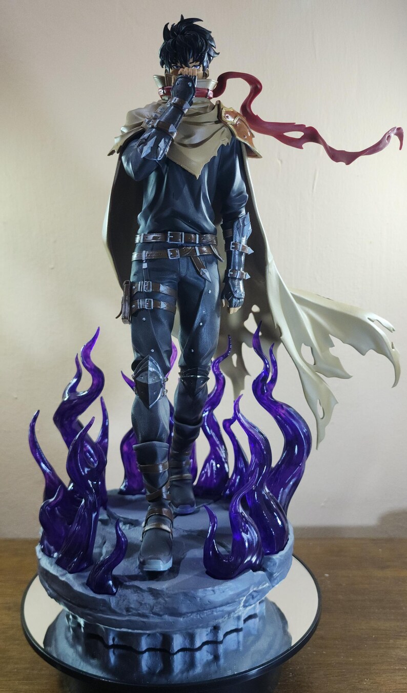 Sung Jin-woo Solo Leveling Resin Statue Kit: Hand-painted Collectible ...