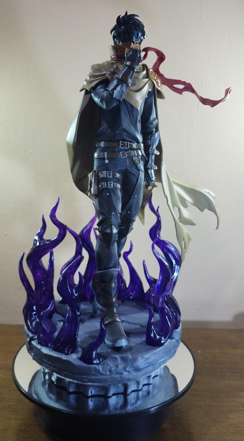 Sung Jin-woo Solo Leveling Resin Statue Kit: Hand-painted Collectible ...