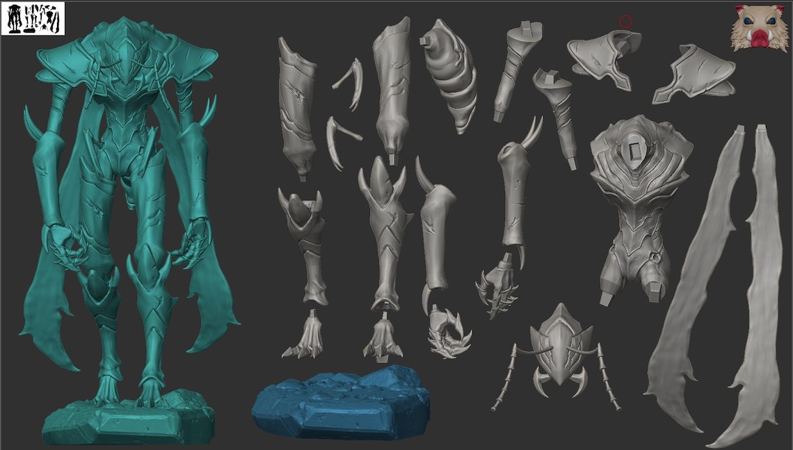 Beru V1 Solo Leveling Collectible 12k High Detail Hand-painted Resin ...