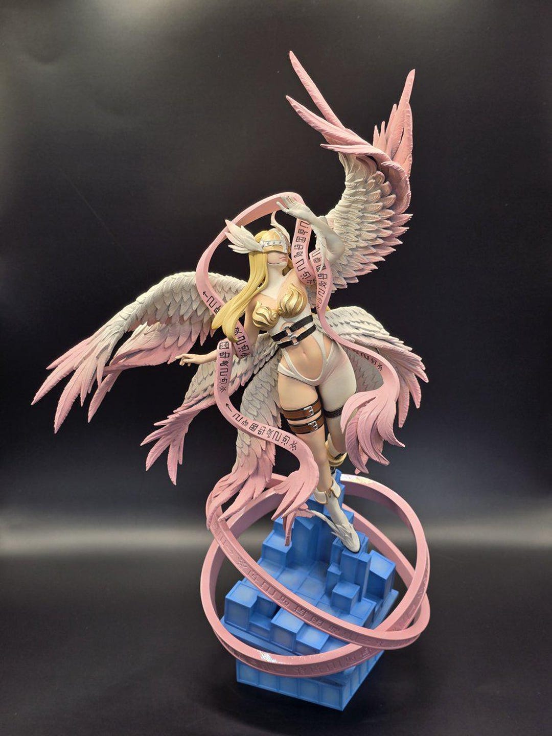 SLA Resin Model - Angewomon Digimon (UNASSEMBLE) - Etsy