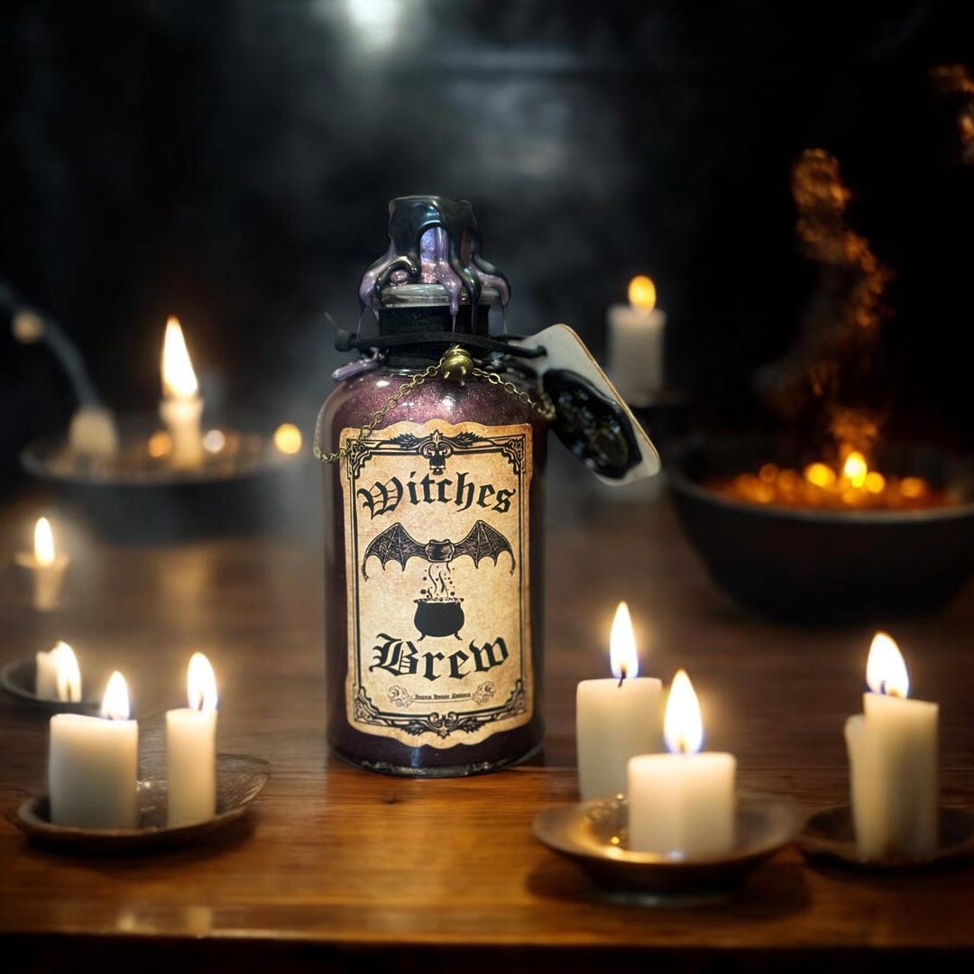 Witches Brew Fantasy Decorative Potion - Etsy