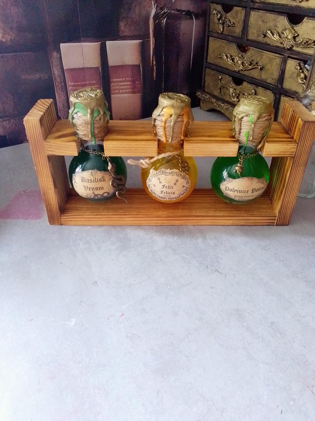 Set of 3 Decorative Potions - Etsy Australia