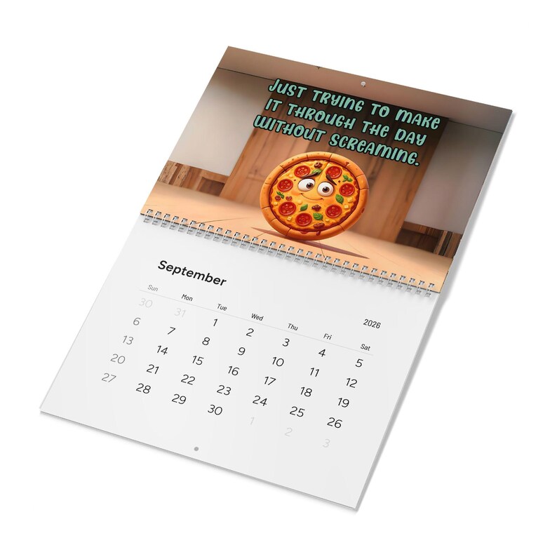 Funny Food 2026 Calendar Cheeky 2026 Calendar 2026 Attitude Calendar ...