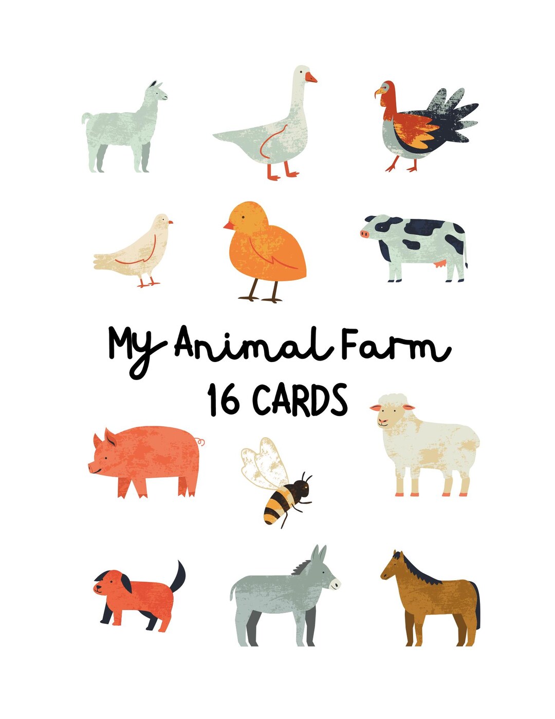 Animal Farm Flashcards - Etsy