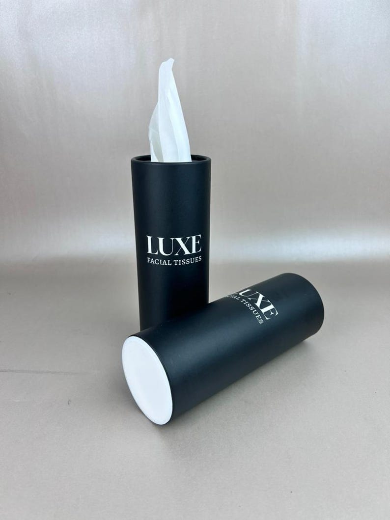 Cylinder Tissue Box - Etsy