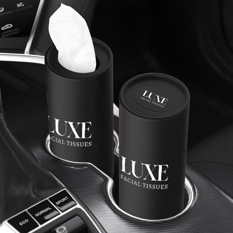 Cylinder Tissue Box - Etsy