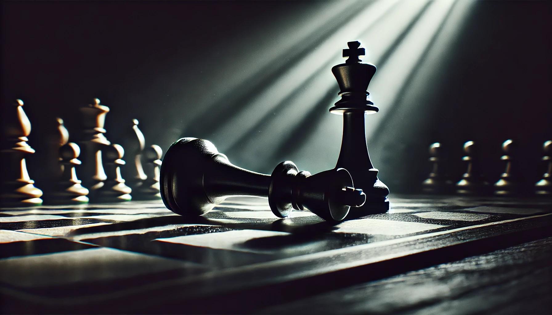 Game of Kings – Dramatic Chess Wall Art for Thinkers & Strategists - Etsy