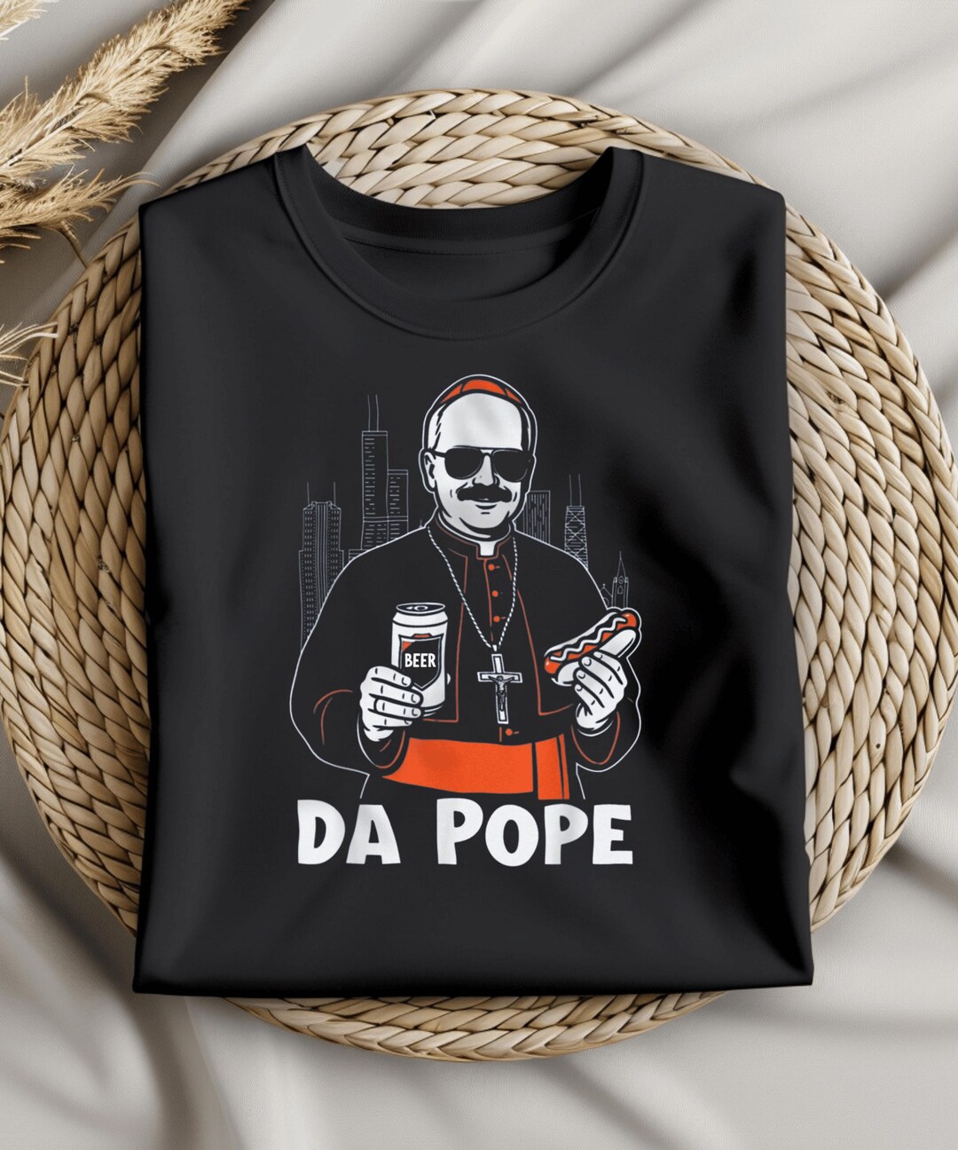 Chicago Pope Leo XIV "da Pope" T-shirt - Etsy