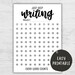 Printable Word Count Tracker | Writing Tracker PDF | 5 Versions | A4 ...