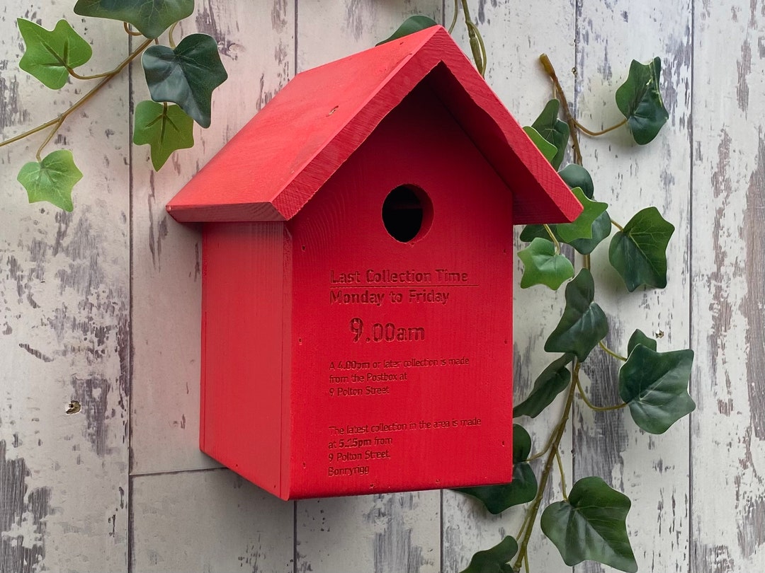 Single Post Box Bird Box. FREE DELIVERY! - Etsy