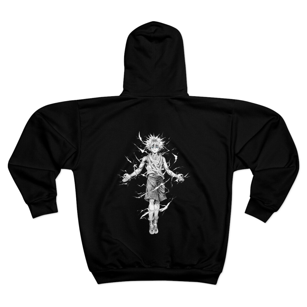 Killua Zoldyck Hoodie | Godspeed Anime Sweatshirt | Hunter X Hunter ...