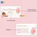 Editable Bakery Business Card Template | Sweet Shop Design (canva) - Etsy