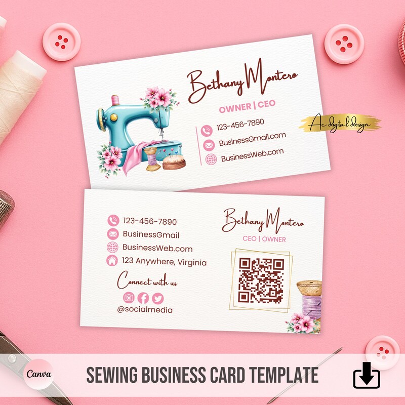 Tailor Business Card - Etsy