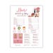 Pink Bakery Menu Template | Editable Cafe Menu, Canvatemplate (8.5x11 ...