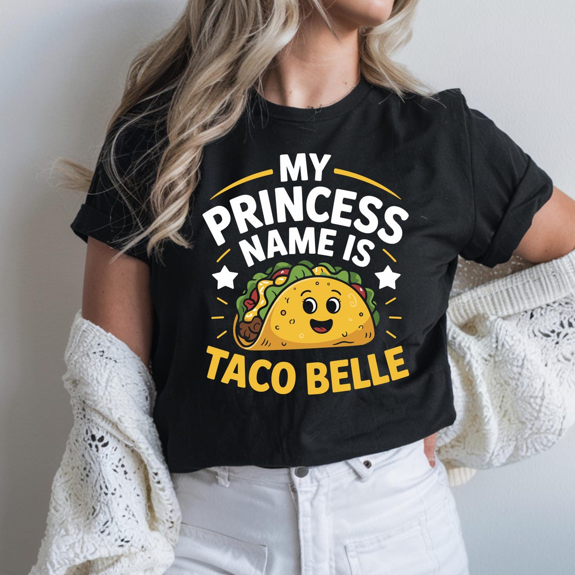 Cinco De Mayo Taco Png, My Princess Name is Taco Belle, Cinco De Mayo ...
