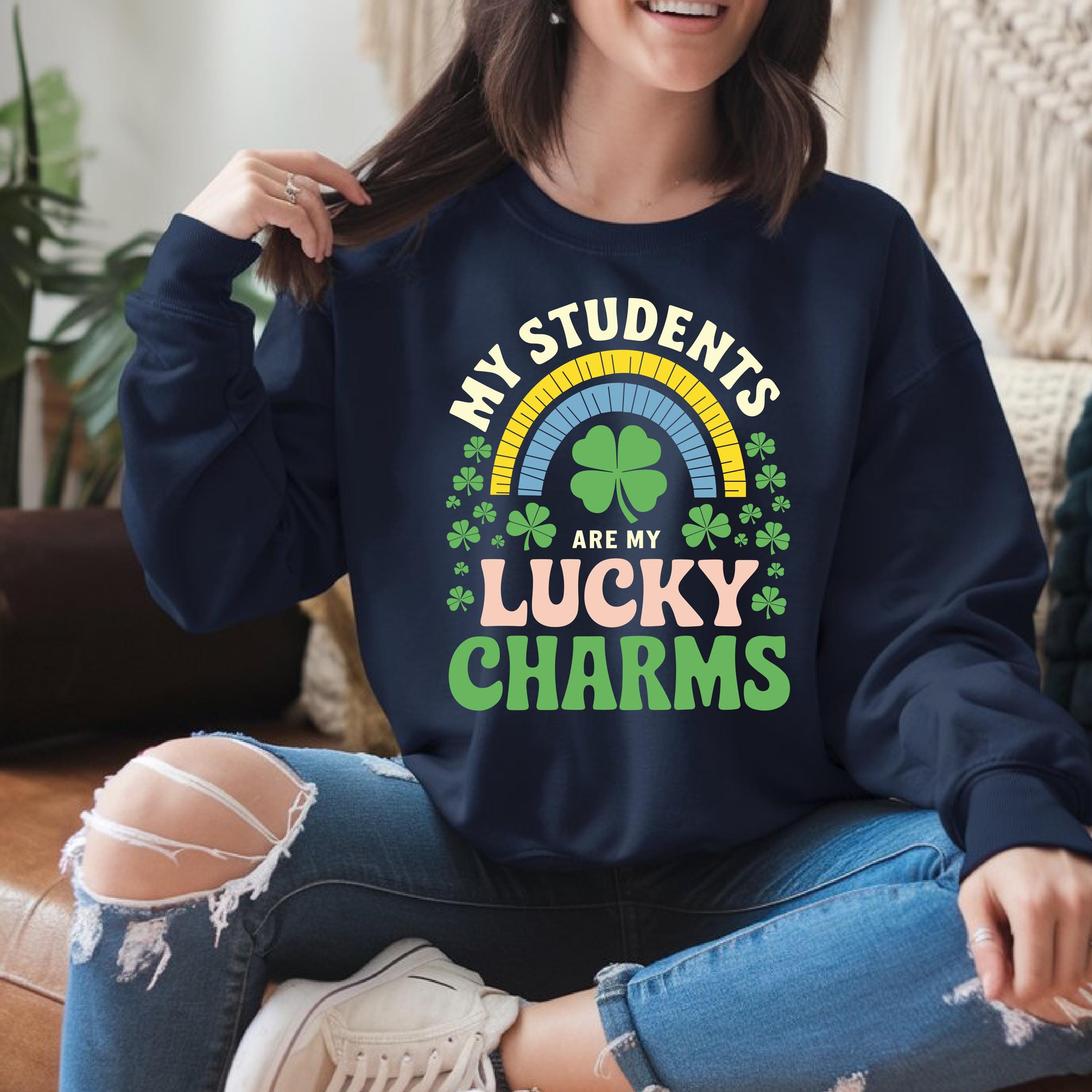 My Students Are My Lucky Charms Svg, St. Patrick's Day, Lucky Teacher ...