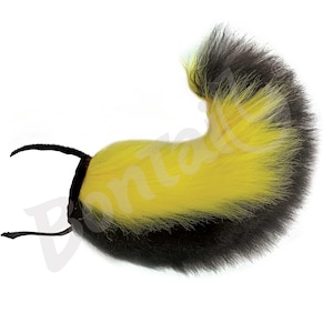 Two-tone Pup Show Tail Sleeve – Custom Dual-color Fur Cover for ...