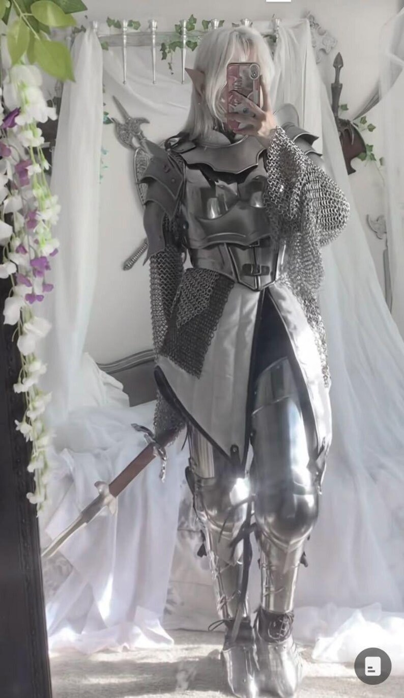 Medieval Fantasy Queen Armor for Women | Battle-ready Steel Suit With ...