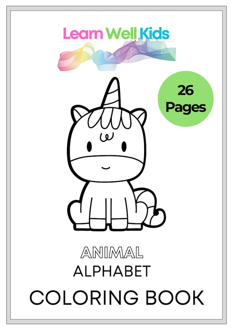 ADHD Kids Coloring Guide | Digital Download for Relaxation & Focus ...