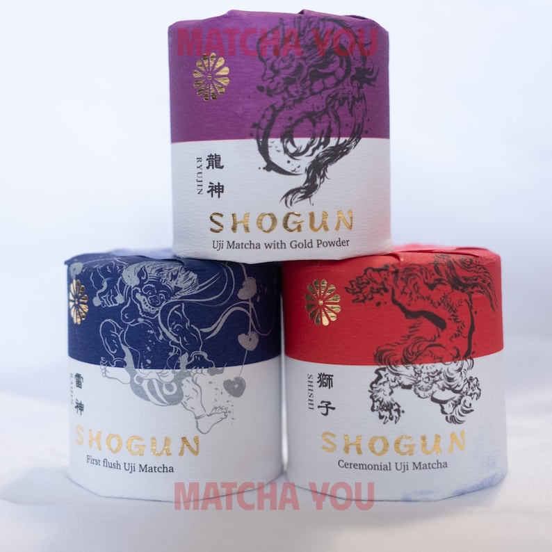 Ceremonial Grade Matcha: Shishi Shogun by Senchasou - Uji, Kyoto - Etsy