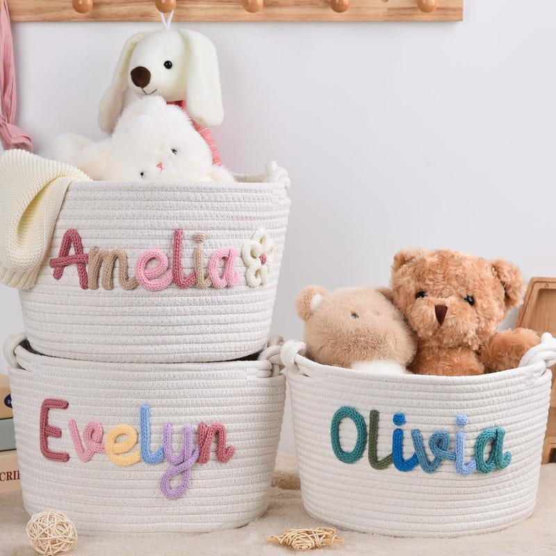 Baby Shower in Basket - Etsy