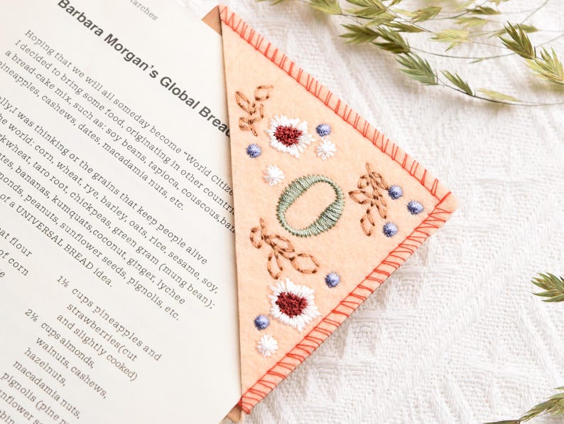 Felt Bookmark, Handmade Corner Bookmarks, Unique Bookmarks for Readers ...