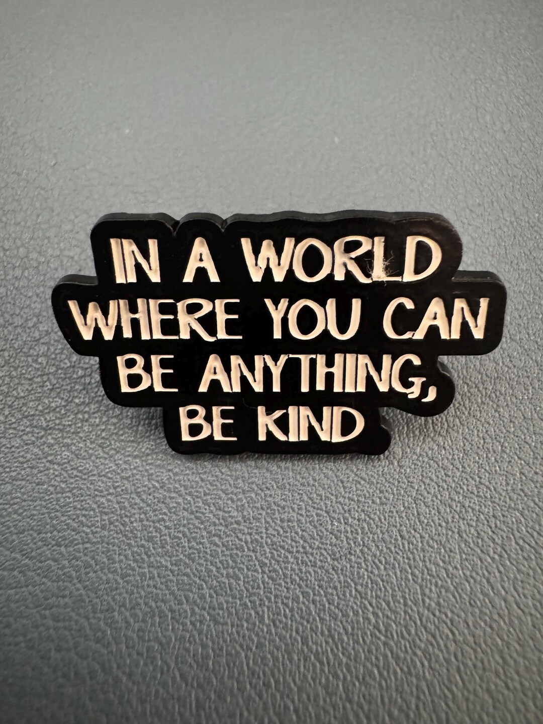 Be Kind Hard Enamel Pin: Motivational Gift, Teacher Appreciation - Etsy