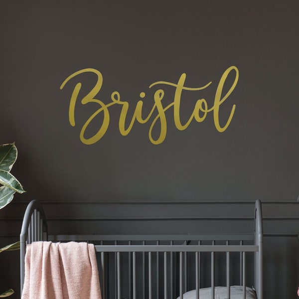 Name Wall Sticker - Etsy