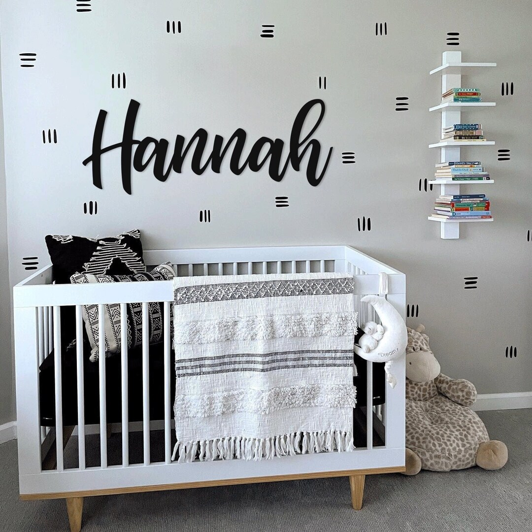 Wooden Name Signs Wooden Letters Personalized Wood Design Laser Cut Out ...