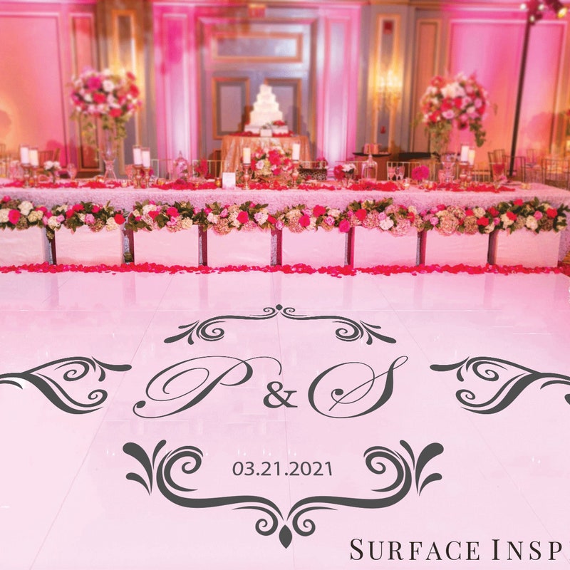 Wedding Floor Decals Svg - Etsy