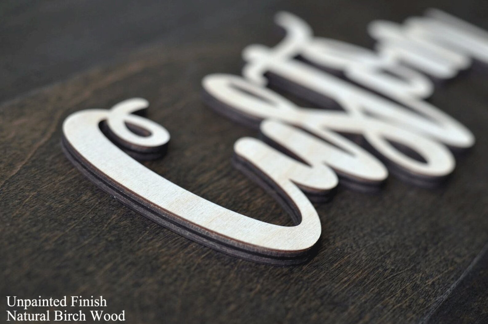Wooden Letters Personalized Name Wood Design Cut Out Any Font - Etsy
