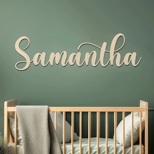 Wooden Name Signs Wooden Letters Personalized Wood Design Laser Cut Out ...