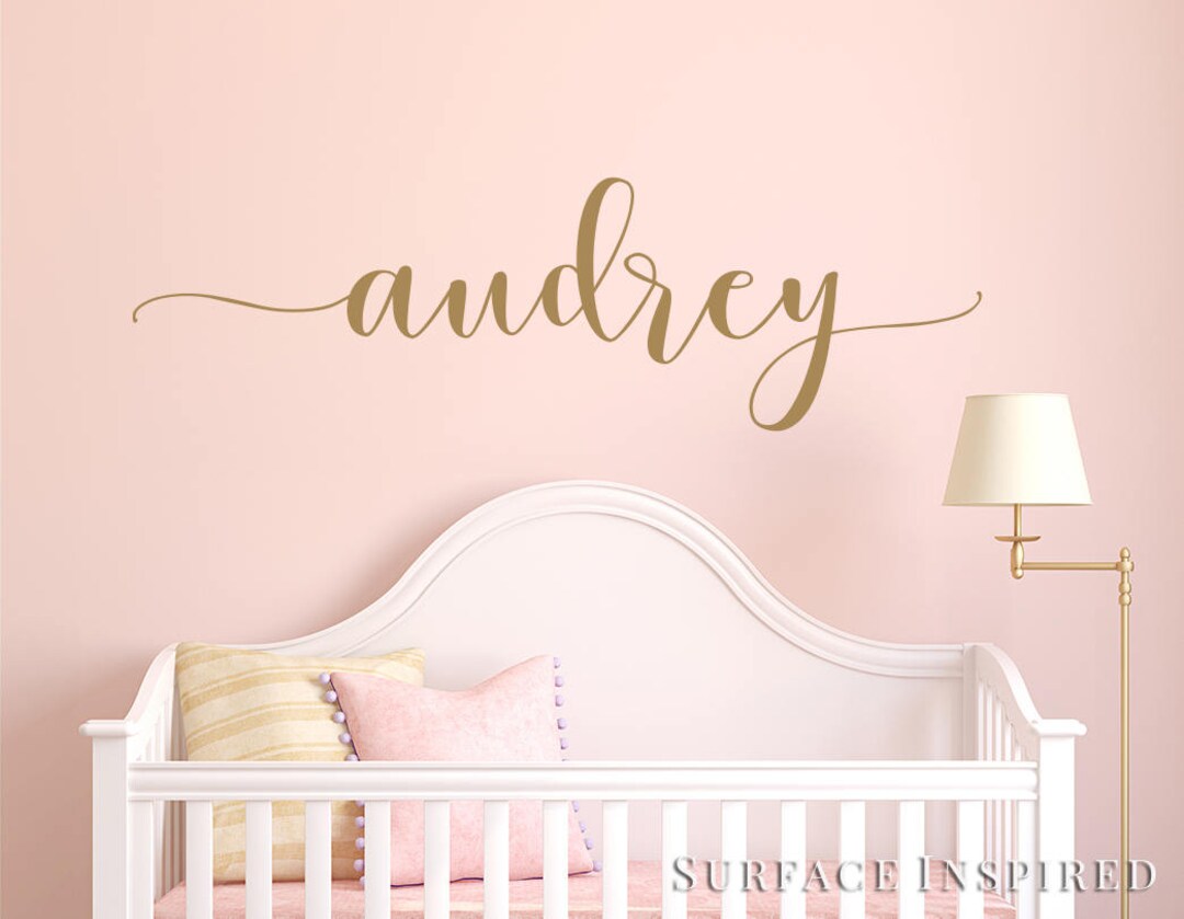 Name Wall Decal Kids Nursery Wall Decal Wall Decals for Girls or Boys ...
