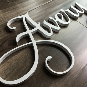 Wooden Name Signs Wooden Letters Personalized Name Wood Signs Laser Cut ...