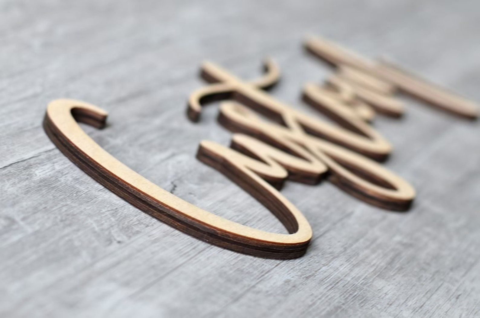 Wooden Letters Personalized Name Wood Design Cut Out Any Font Name ...