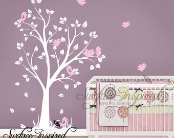 Tree Wall Decal Large Baby Nursery Tree Wall Sticker Decor - Etsy