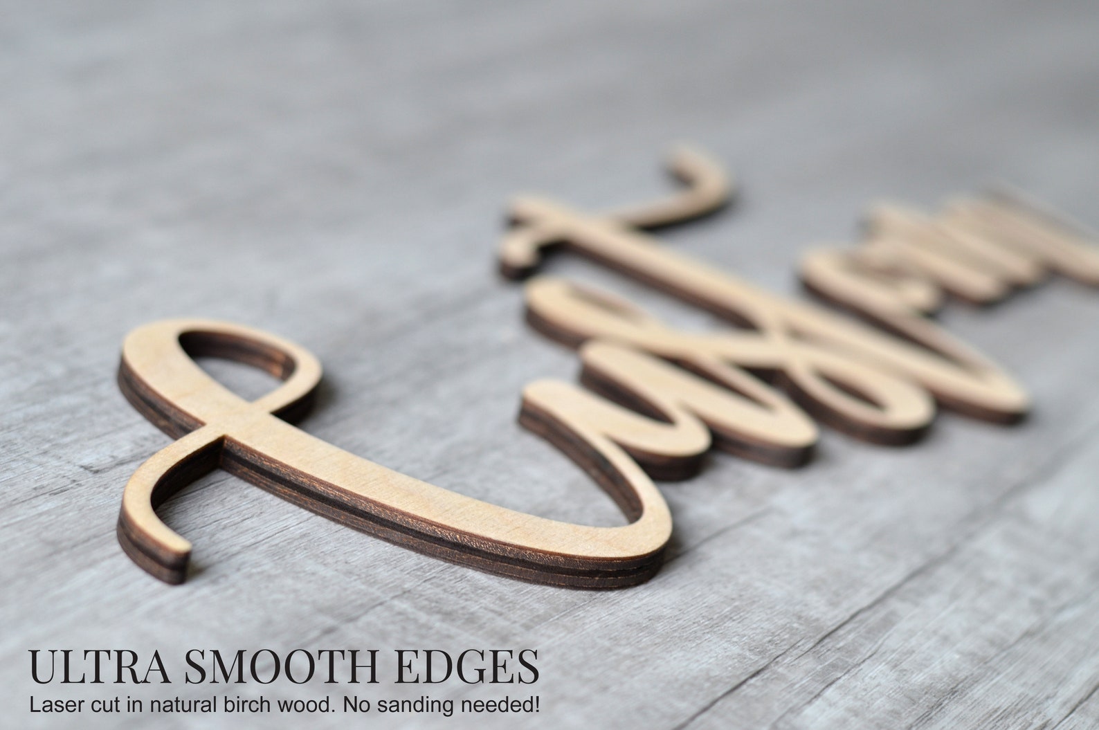 Wooden Name Signs Wooden Letters Personalized Name Wood Signs Laser Cut ...