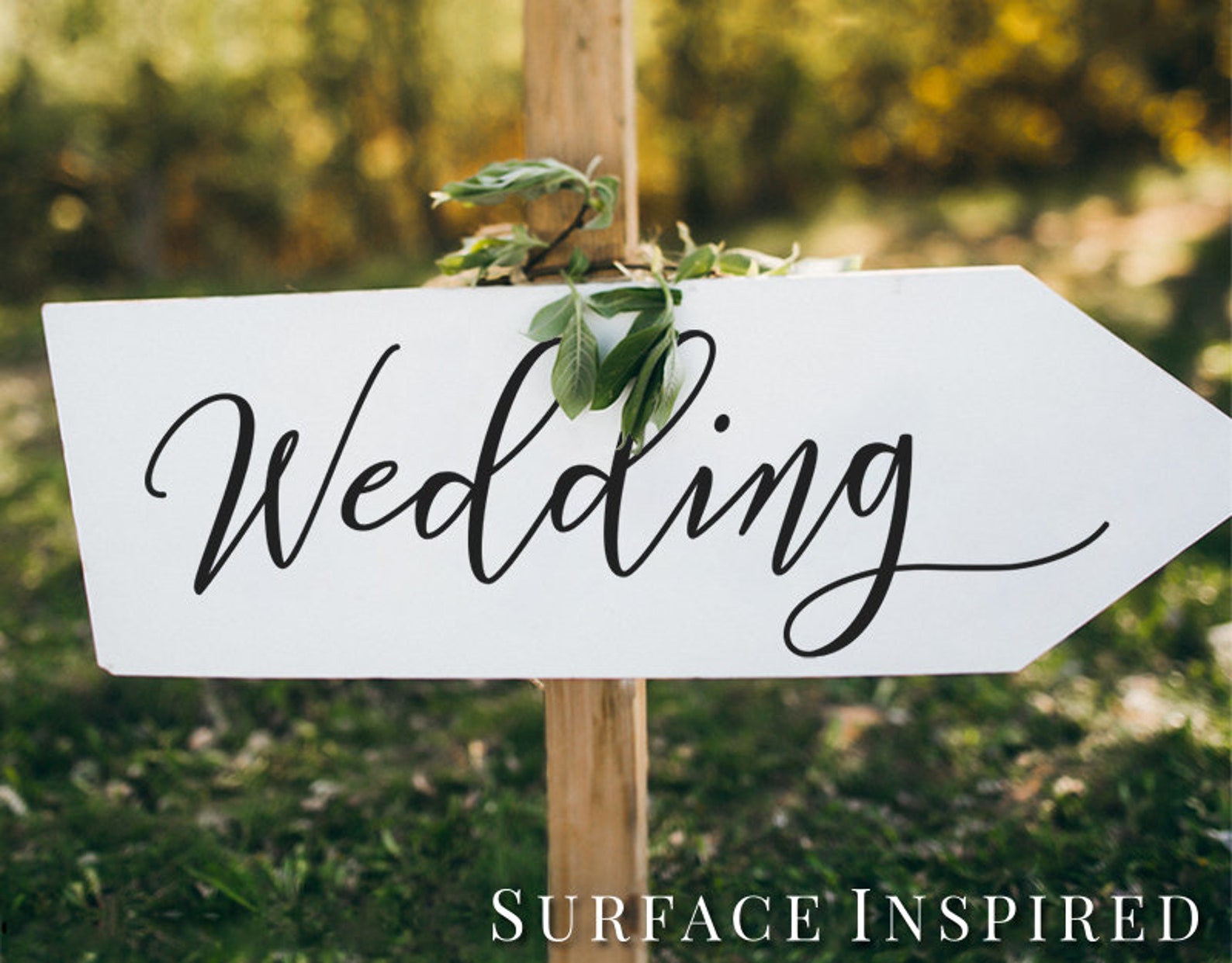 Wedding Sign Decal Wedding Decor Chalkboard Decals Wedding DIY - Etsy